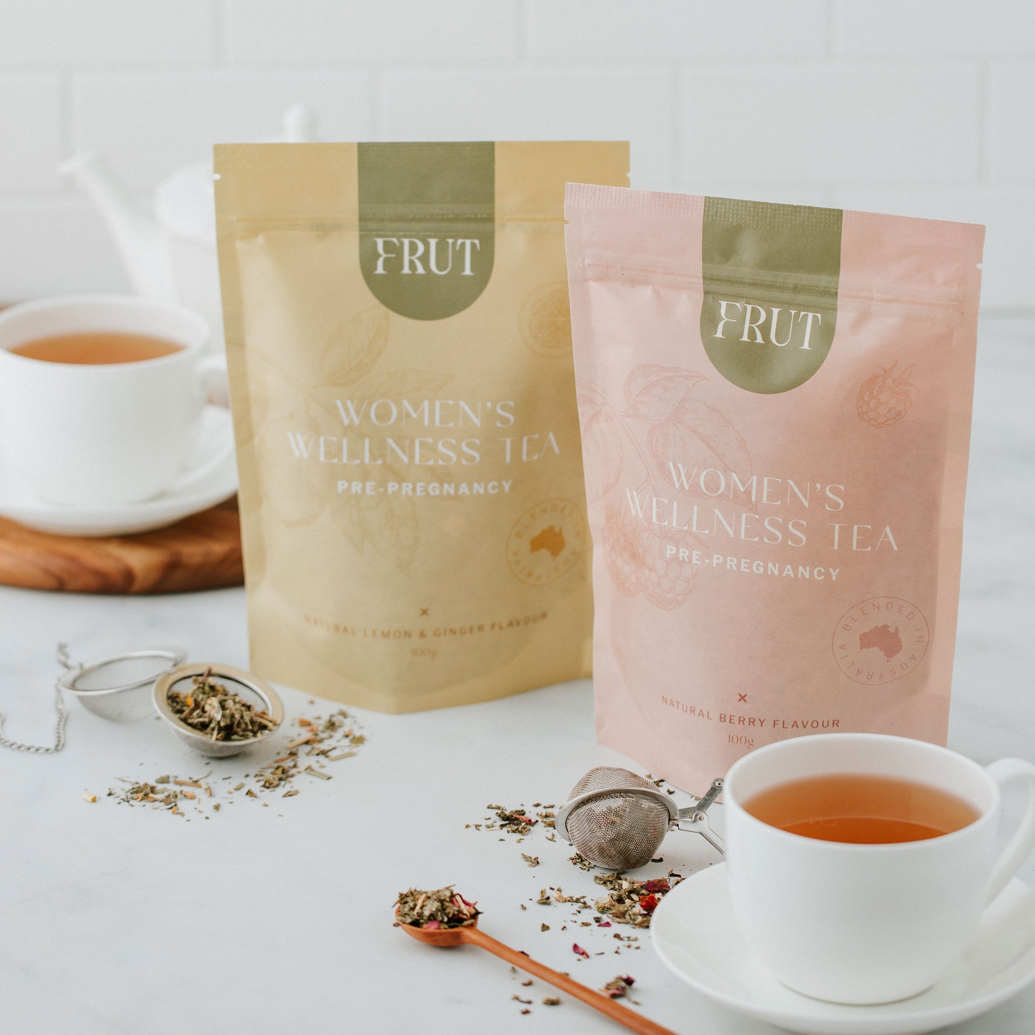 FRUT Fertility Tea – Organic Herbal Blend for Hormone Support